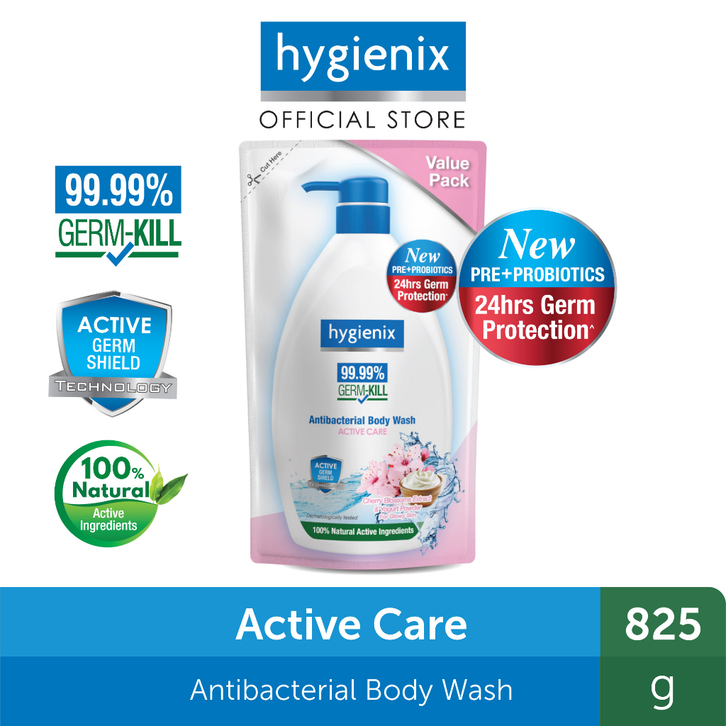 Hygienix Anti Bac Wash Active Care 825g (Refill) | Shopee Malaysia