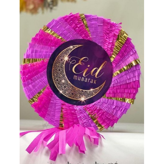 cute and fancy eid mubarak pinata for your Hari Raya celebration at ...