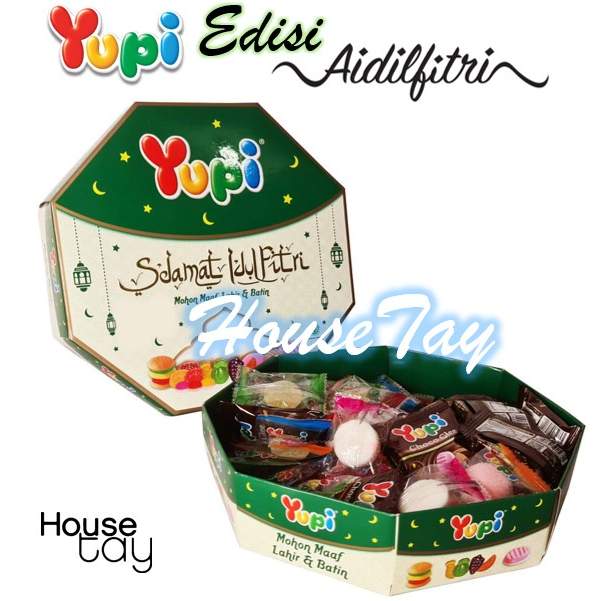 Yupi Gummy Candy Hari Raya Aidilfitri Gift Box Special Edition 200g ...