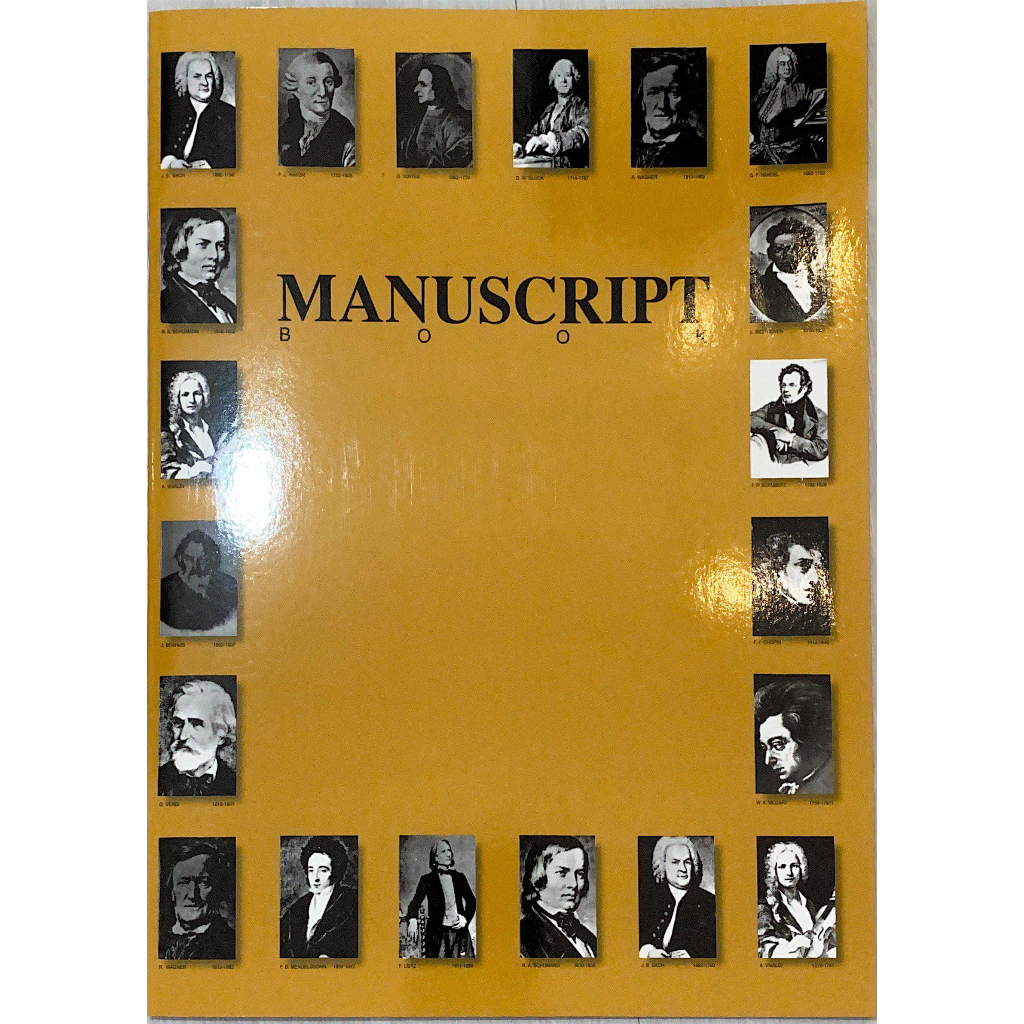 Rhythm Mp Manuscript Book (Composer) (MZM-9005-01) | Shopee Malaysia