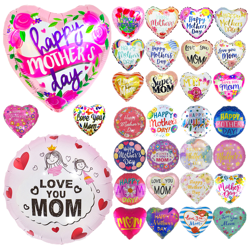 10 Inch And 18 Inch Foil Balloon Happy Mothers Day Happy Mother Day Love
