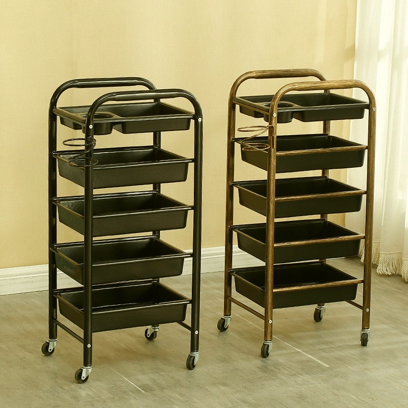 Barber Shop Storage Stroller Hairdressing Tool Trolley Beauty Salon ...