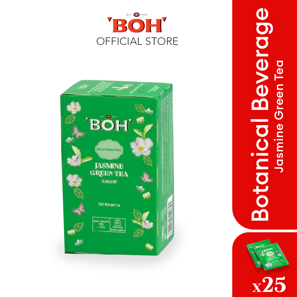 BOH Jasmine Green Tea (25s) / BOH Uncang Teh Hijau Jasmin (25s ...