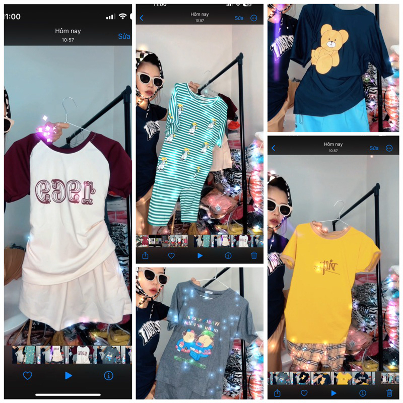 VN37-( Ready stock ) Set 2in1 blouse + pants vietnam clothes 🥰 vietnam ...