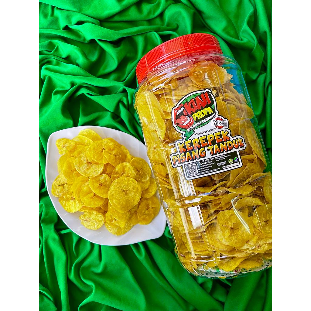 Kiah propa Kerepek Pisang Tanduk #rapuhbebenor | Shopee Malaysia