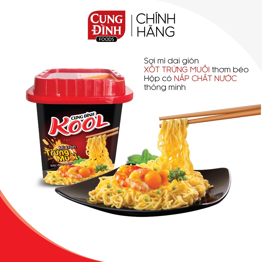 Cung Dinh Kool Mi Tron Trung Muoi 90g | Shopee Malaysia