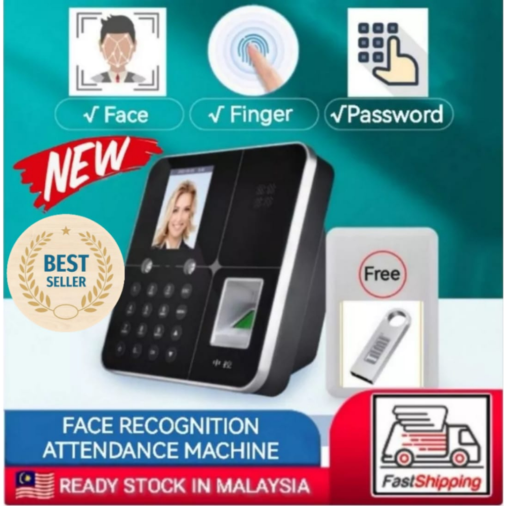 F-18 Face Recognition Attendance | Fingerprint Attendance | Fingerprint ...