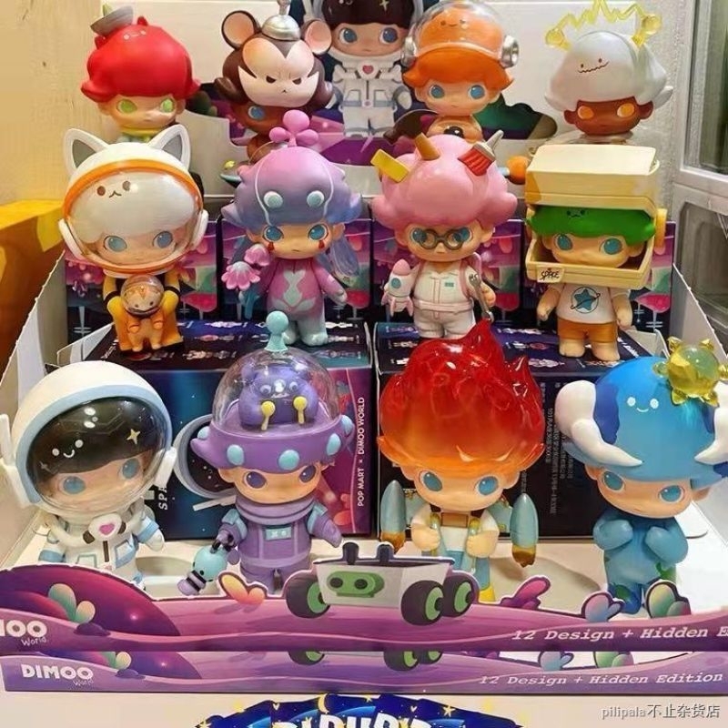 Dimoo太空旅行盲盒Ready Stock!! Dimoo space travel blind box in stock unboxing ...