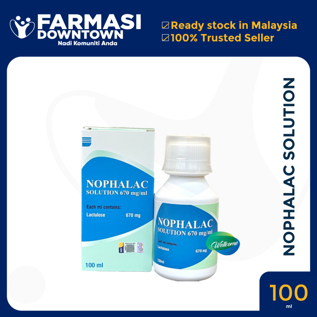 NOPHALAC SOLUTION 670MG/ML (100ML/BOTTLE) | Shopee Malaysia