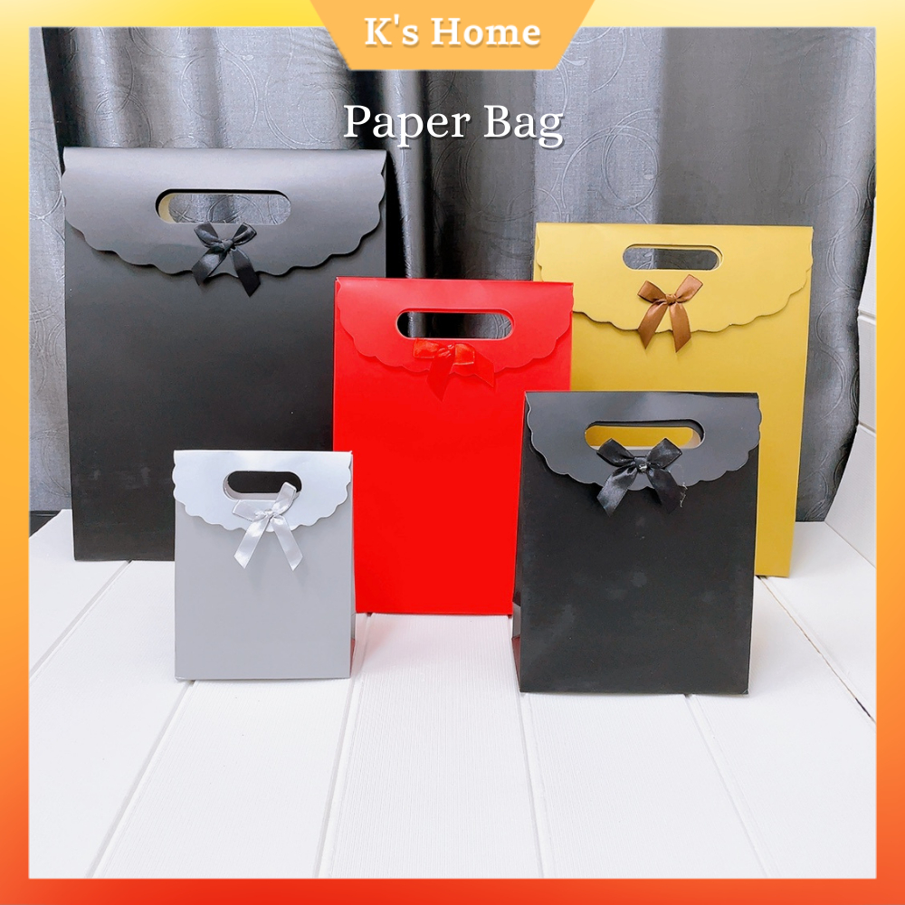 Bag Penutup Paper Bag With Cover Kotak Bag 4 Colour Clothe Gift ...