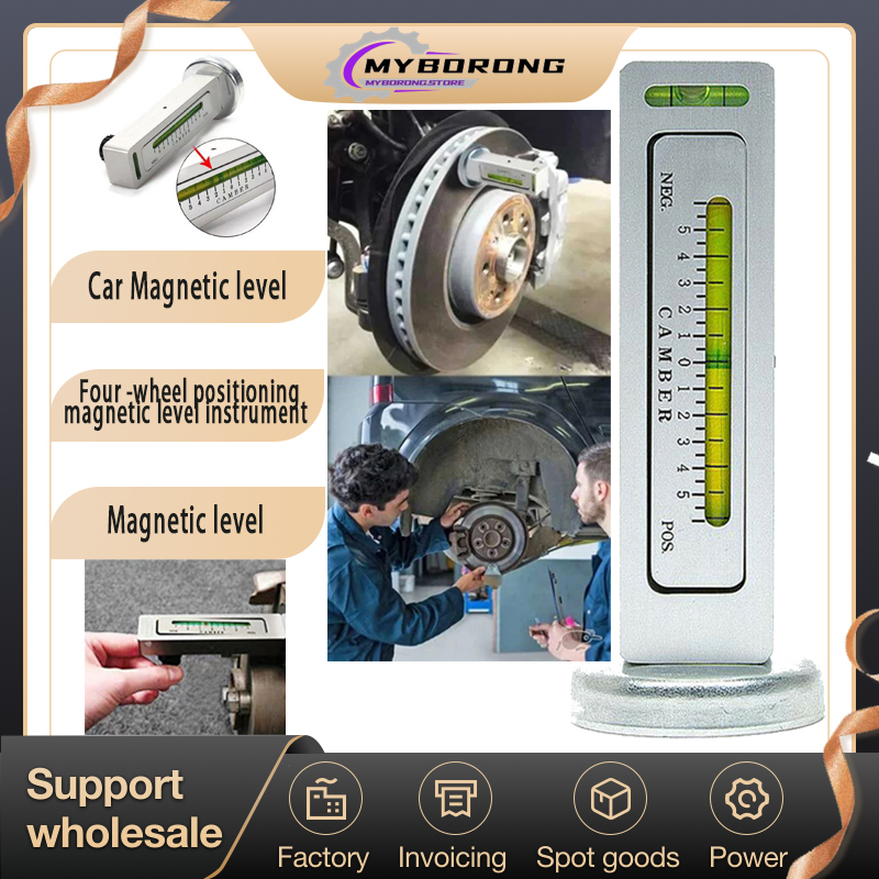 Car Camber Alignment Magnetic Level Gauge Water level Ready Stock Car ...