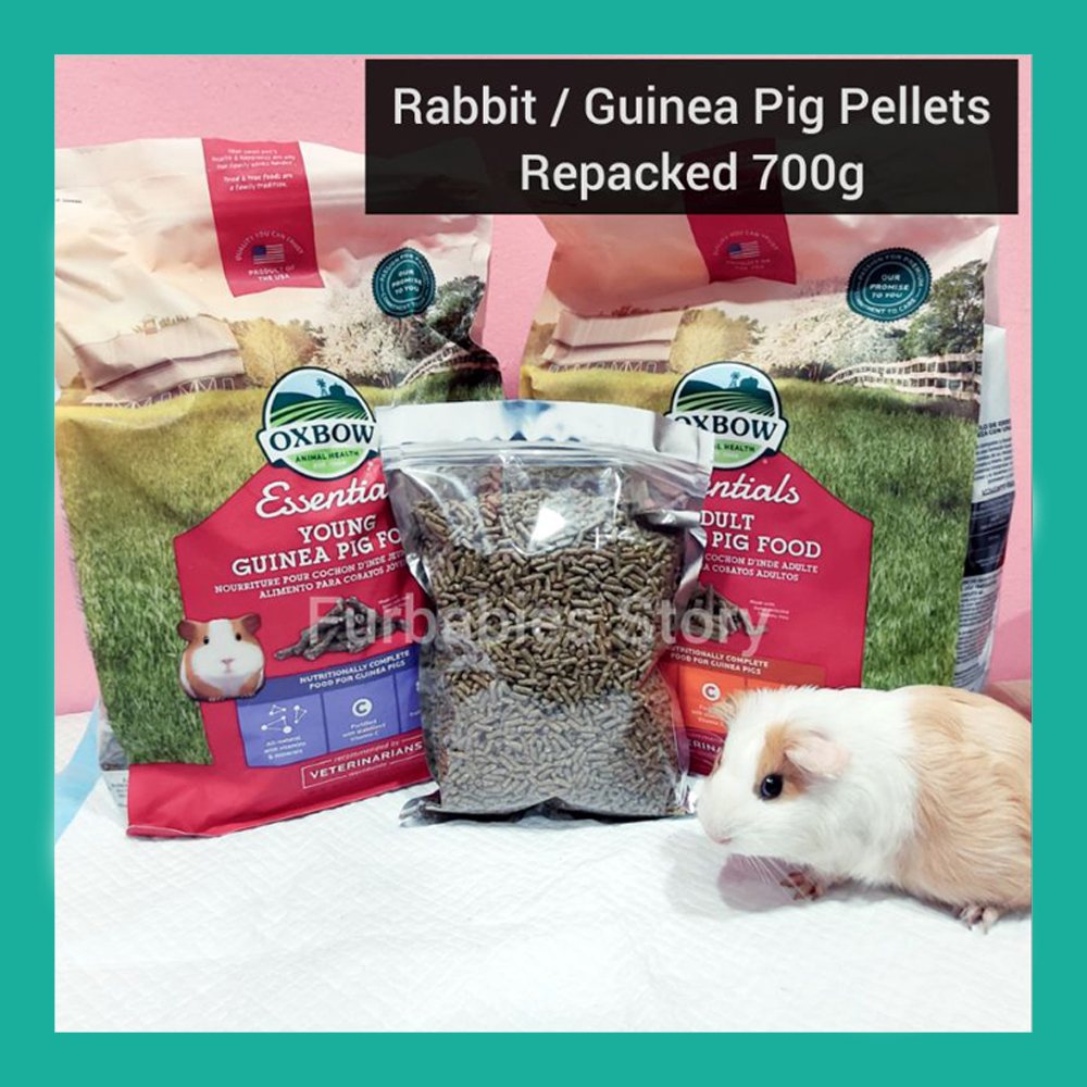 700g OXBOW Rabbit, Guinea Pig Food Pellets REPACK Dedak Makanan Arnab ...