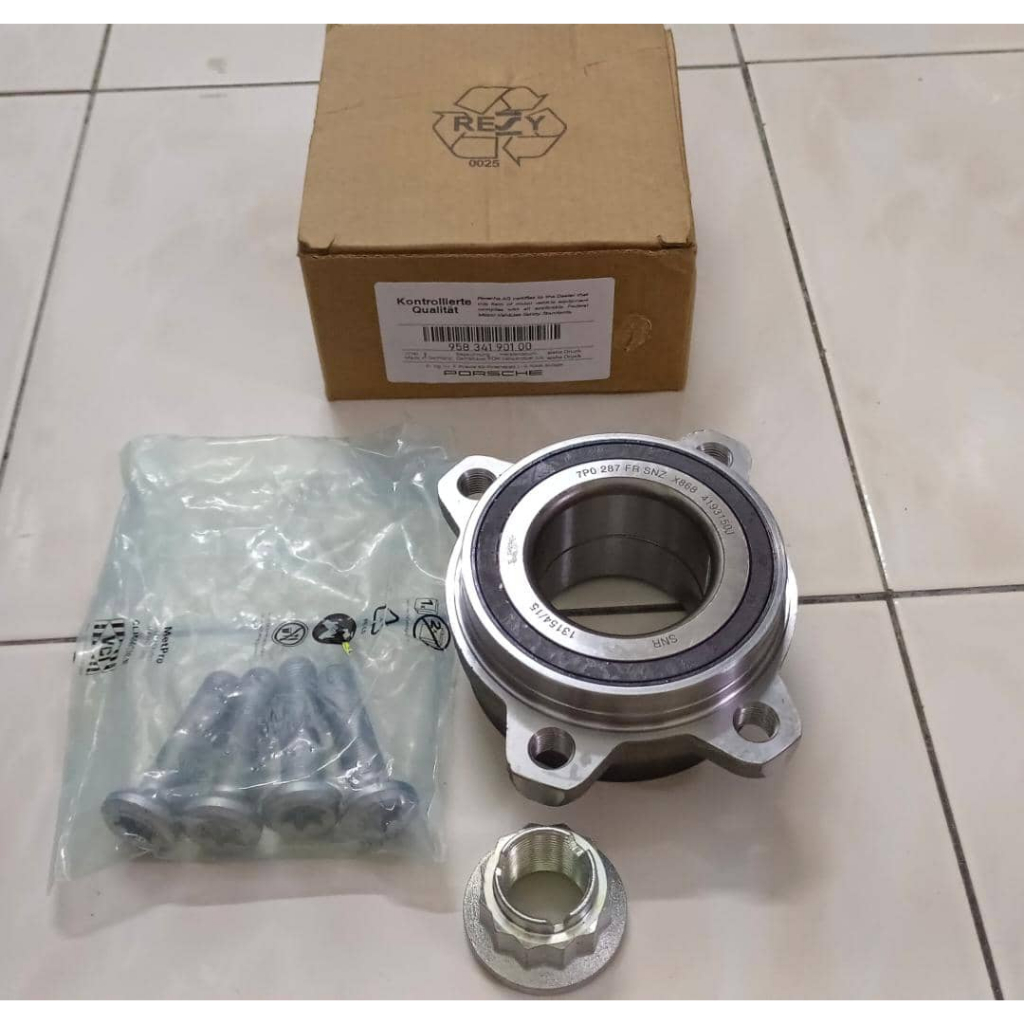 95834190100 7P0498287 FRONT WHEEL BEARING PORSCHE CAYENNE 958 2010-2015 ...