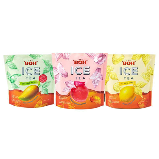 BOH Ice Tea/Teh Ais Pelbagai (Sachet) 20s x 4.5g - 90g (Lemon Lime ...