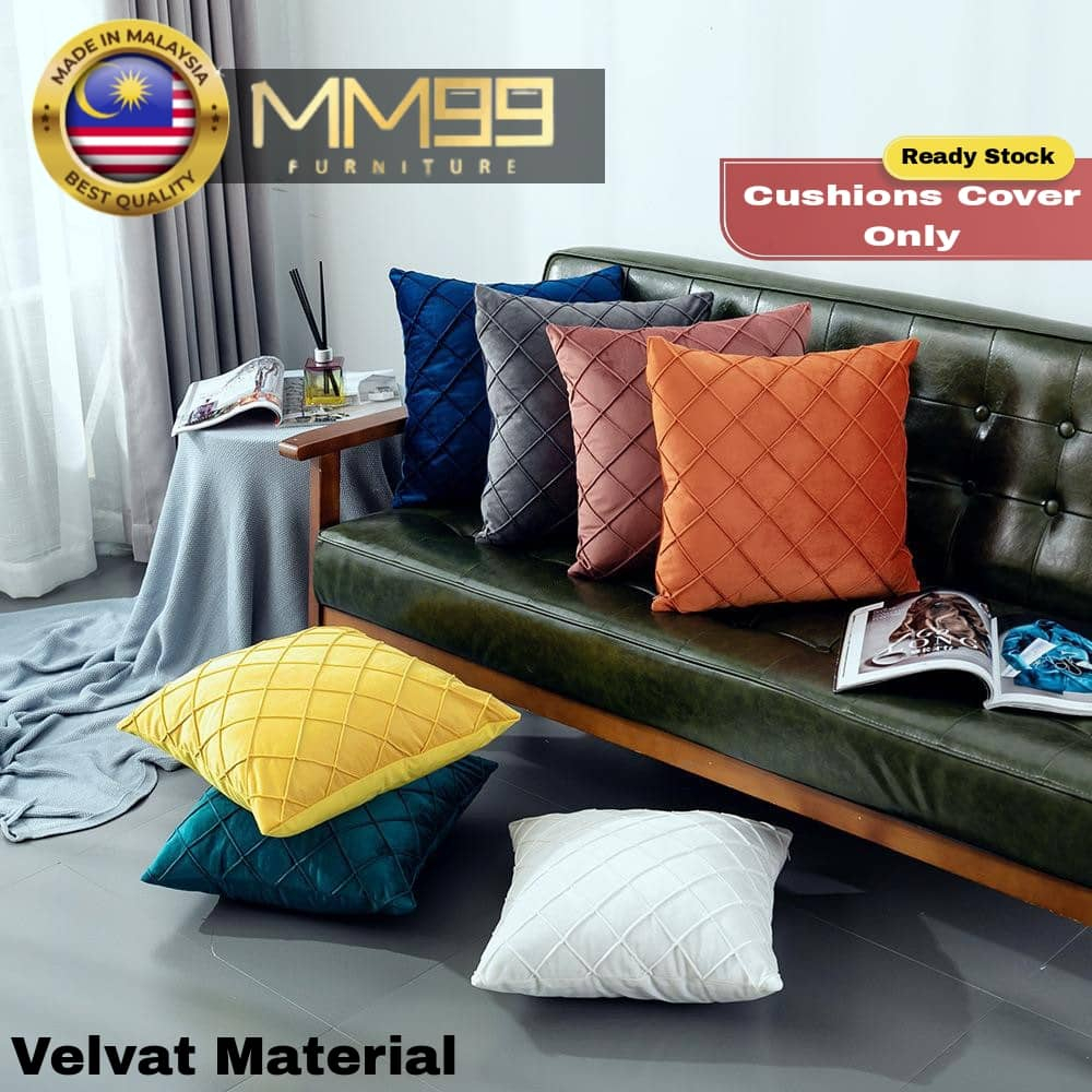 Ready Stock!!!♥Hot♥ MM 99- velvet sofa pillowcase sofa cushion cover ...