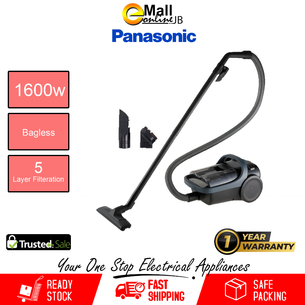 Panasonic MC-CL601 Bagless Vacuum Cleaner MEGA Cyclone 1600W | Shopee ...