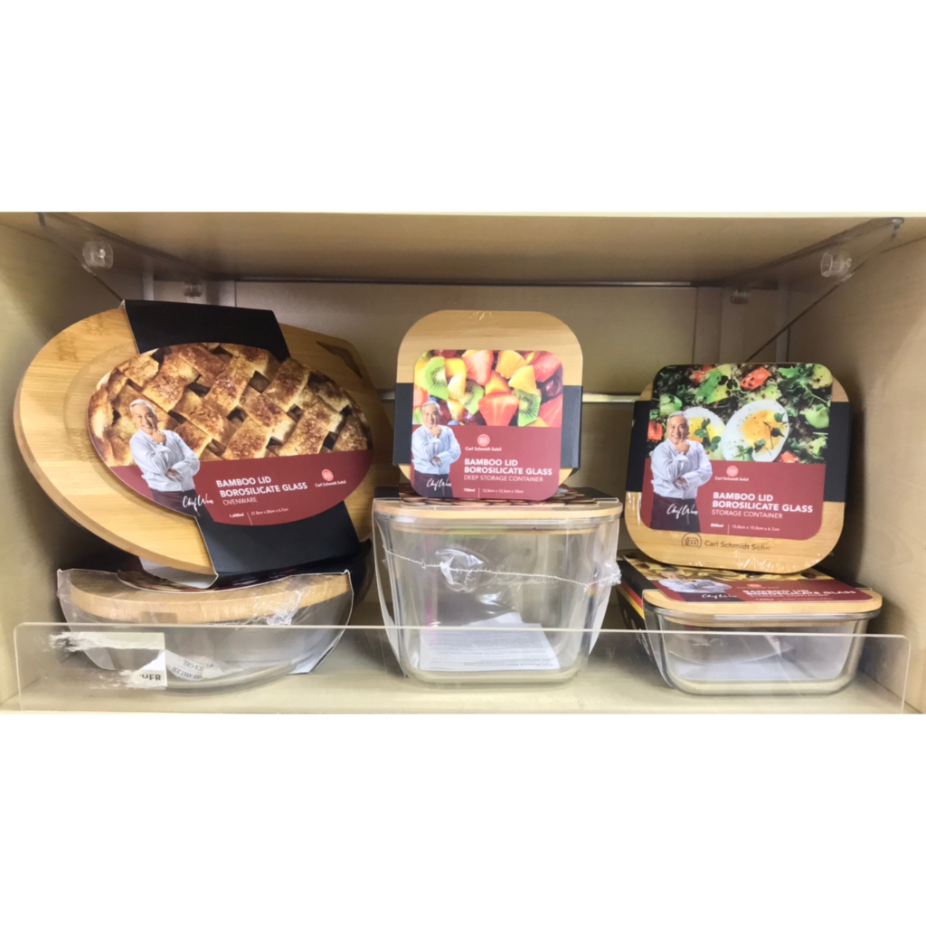Chef Wan’s Edition CSS 800ml / 1040ml / 1750ml / 750ml Glass Food ...