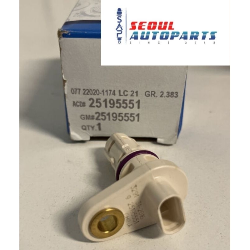Crank Position Sensor = Chevrolet Sonic 1.4 # 25195551 | Shopee Malaysia