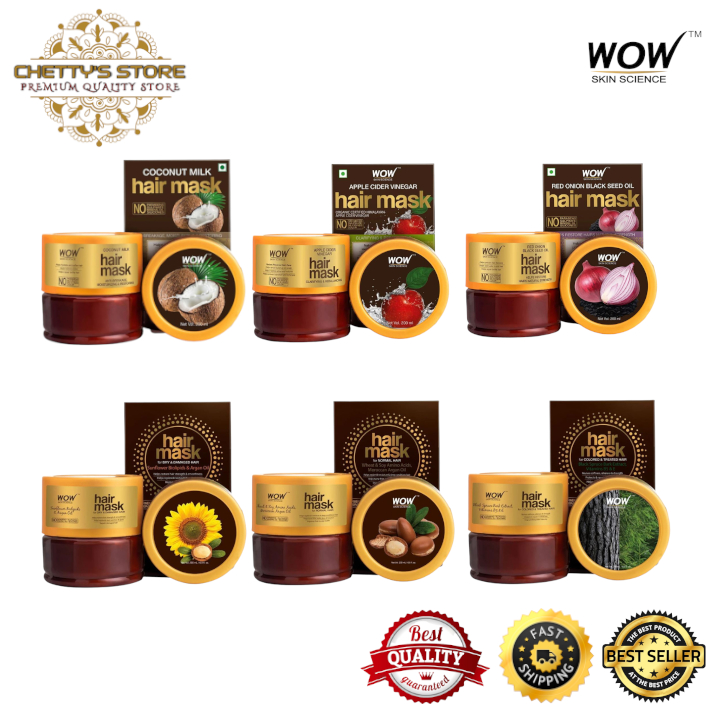 WOW Skin Science Hair Mask 200ml | Shopee Malaysia