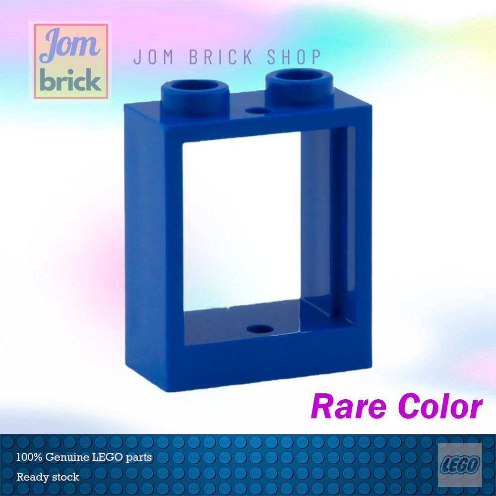 LEGO® Parts (Windows) 79128 – 6421701 – Window frame 1x2x2 [Bright blue ...