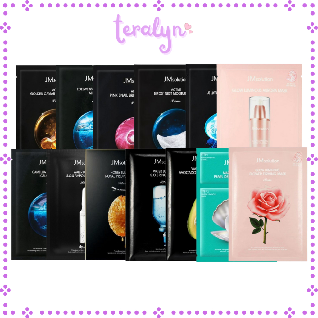 [Ready stock] JM Solution Facial Mask | Shopee Malaysia