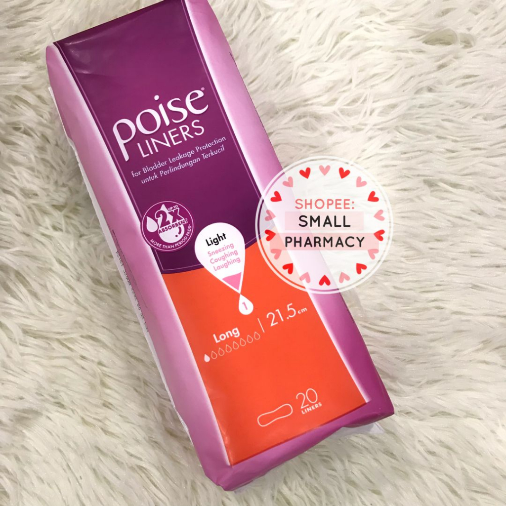 Poise Liners Light - Regular 19cm 12s 24s / Long 21.5cm 10s 20s ...