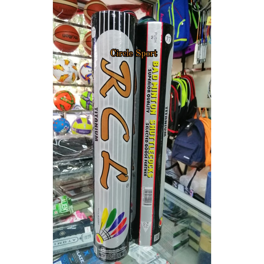 RCL Titanium Badminton Shuttlecock SUPERIOR QUALITY (Speed 76/77 ...