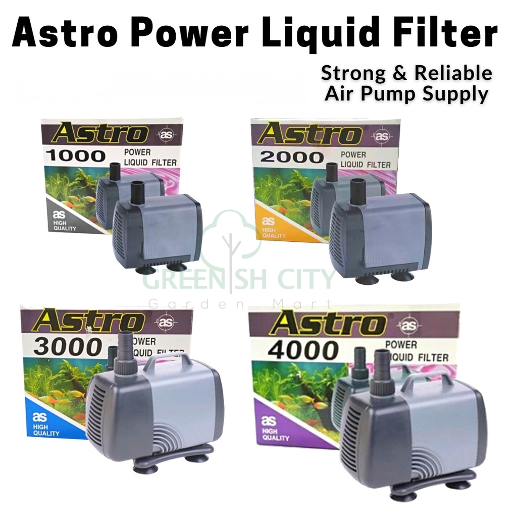GNC Astro Water Pump Air Submersible Pump Aquarium Power Liquid Filter ...