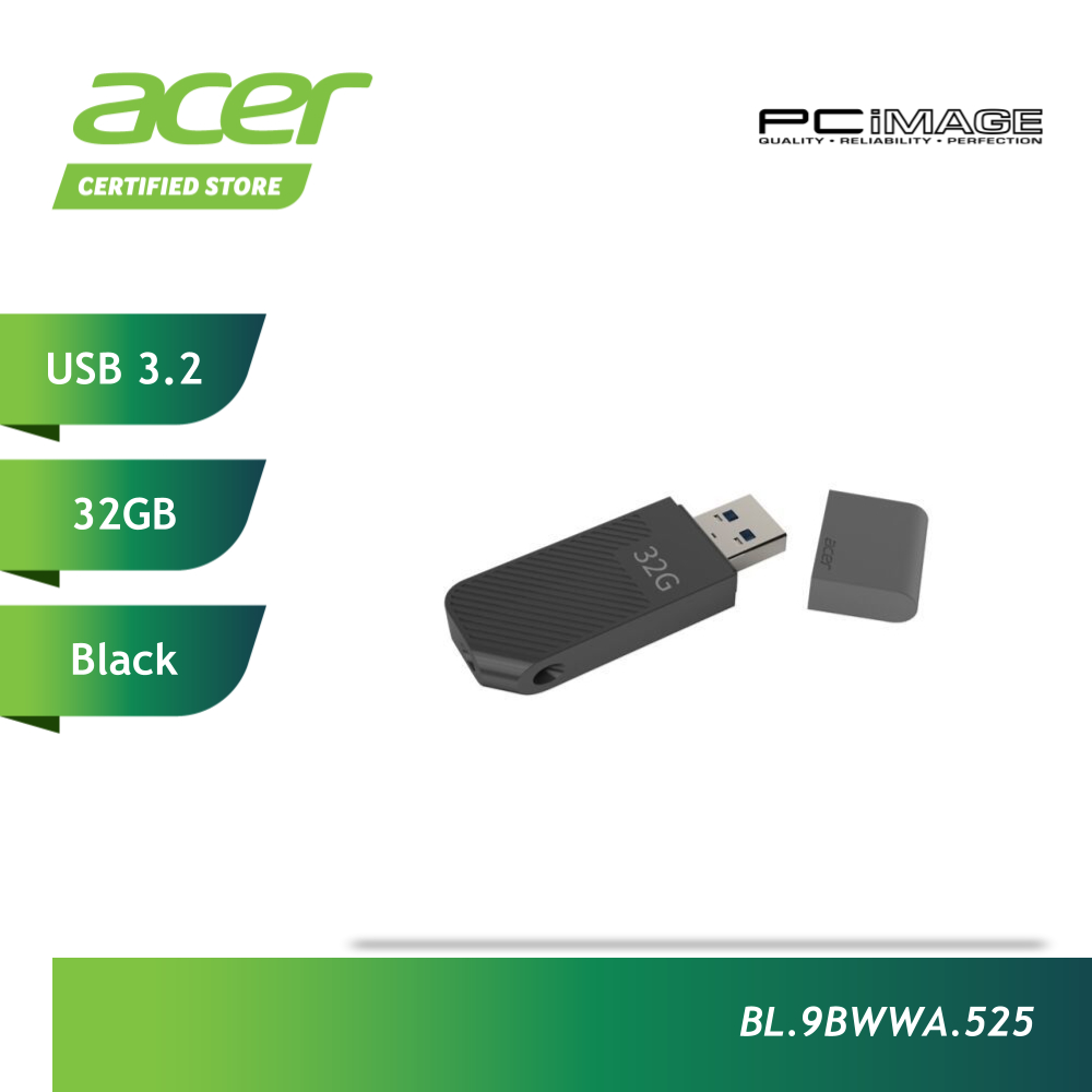 Acer UP300-32GB USB3.2 UFD Flash Drive -Black/White | Shopee Malaysia