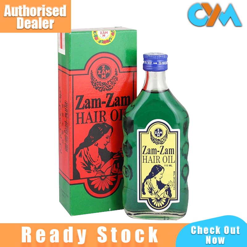 Zam Zam Minyak Rambut Hair Oil 115ml Grow Hair Oil Tonik Rambut Herba ...