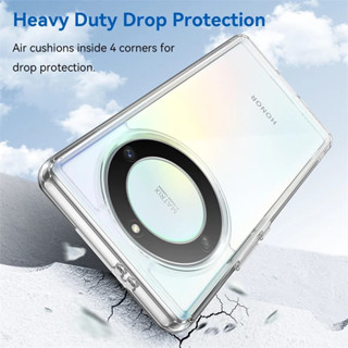 Crystal Case Honor X9a 5G X8 Case Luxury Silicone Clear Bumper TPU ...