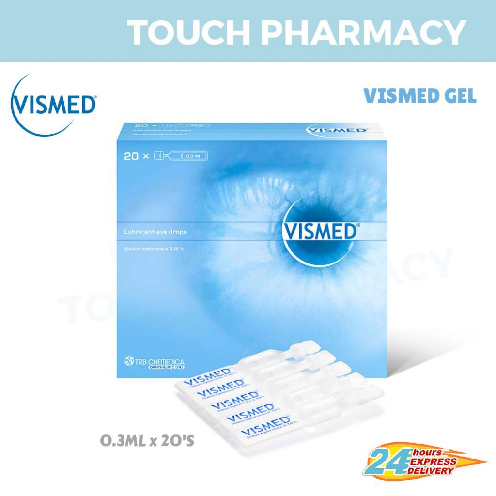 VISMED Gel 0.3% - 0.3ML x 20'S | Shopee Malaysia