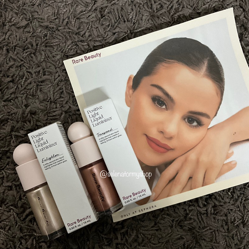 RARE BEAUTY by Selena Gomez Positive Light Liquid Luminizer (15ml) | Shopee Malaysia