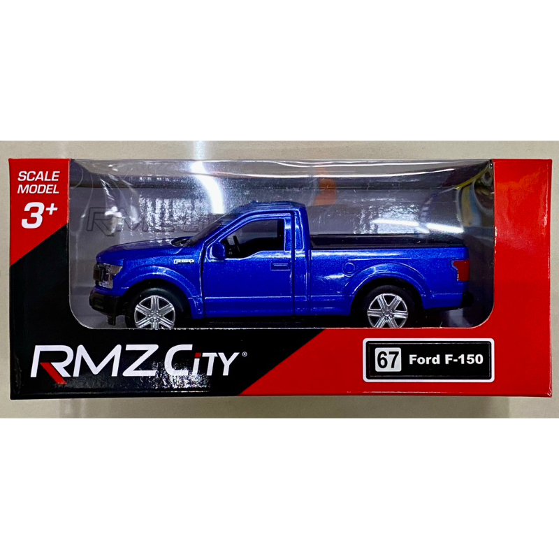 RMZ City FORD F150 Metallic Blue Black Dark Green Police Truck 1/32 1/ ...