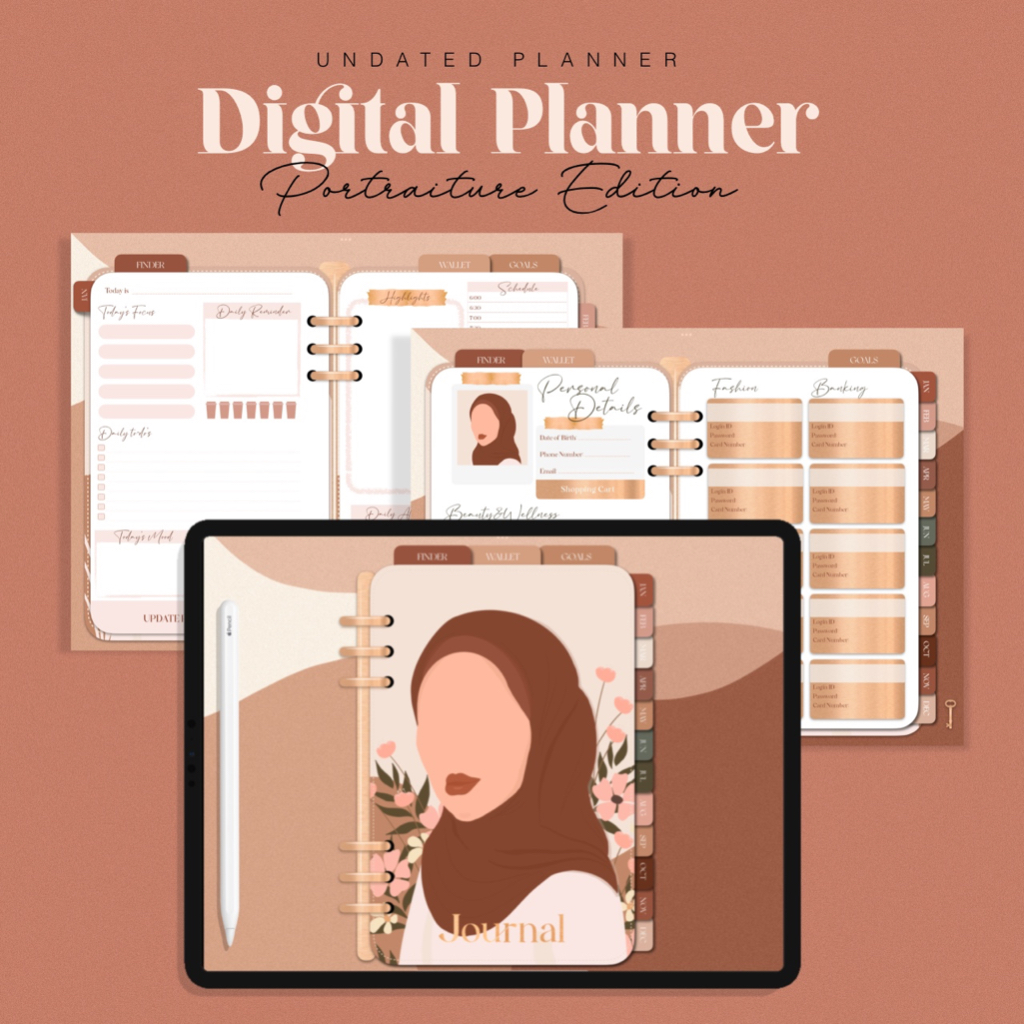 UNDATED Digital Planner for Goodnotes / Notability (macOS only ...