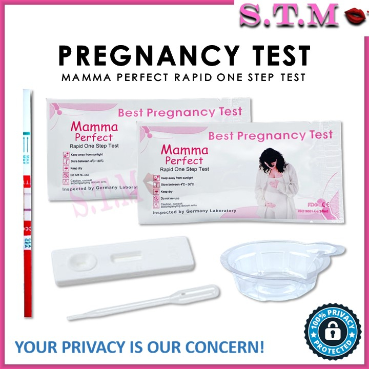 Pregnancy Test HCG 1Pcs Pregnant Tes Strip/Cek Kehamilan One Step Urine ...
