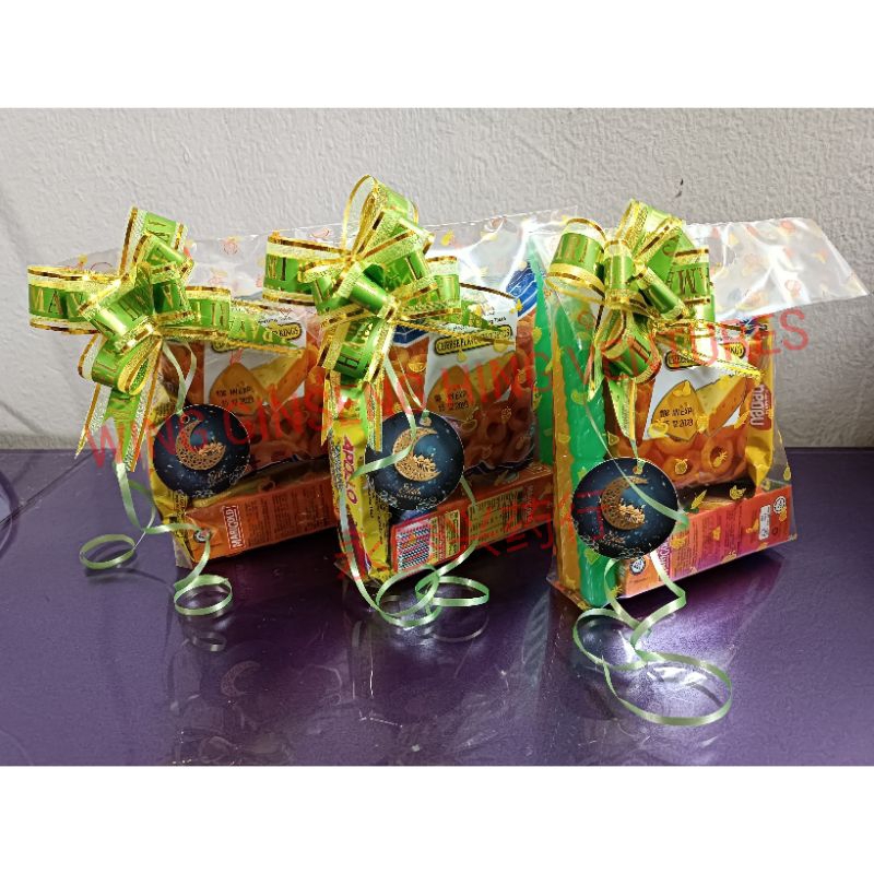 Bajet Hari Raya Gift Pack RM5 kawan saudara pekerja kanak-kanak makanan ...
