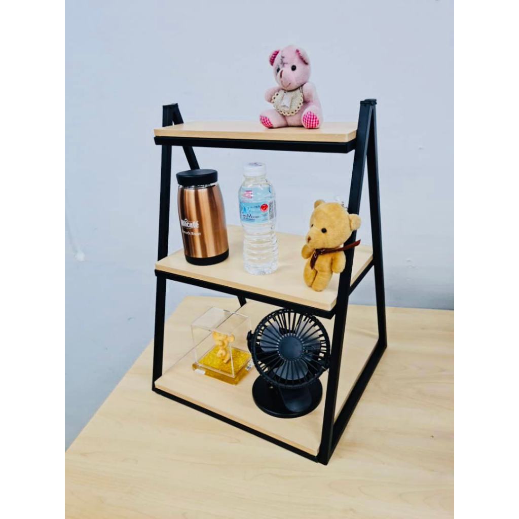 OPPA TRIANGLE STAND W/M BOARD/ COSMECTIC DISPLAY STAND/ PERFUME DISPLAY ...