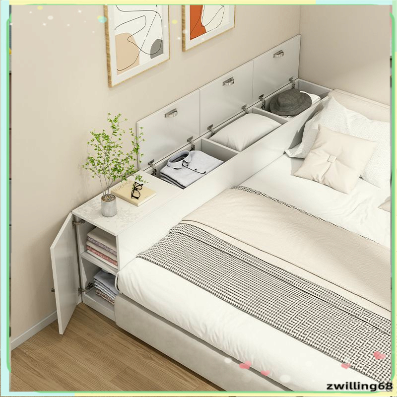 Bedside cabinet narrow cabinet bed slot cabinet bedroom strip bedside ...