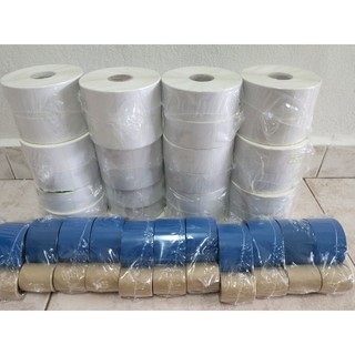 40mmx300m Premium Wax Ribbon (Face Out / Ink Outside) For Barcode ...