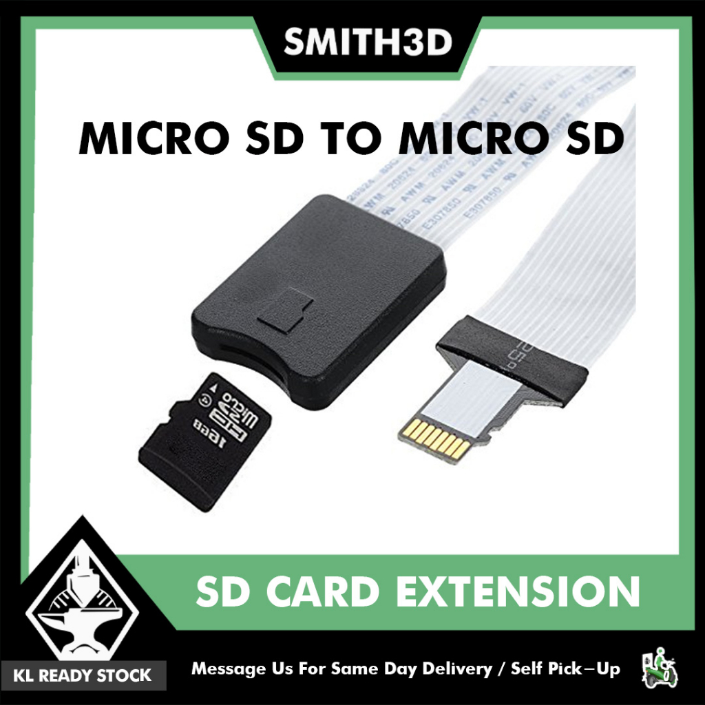 Micro SD Extension Cable Memory Card Adapter - 48cm | Shopee Malaysia
