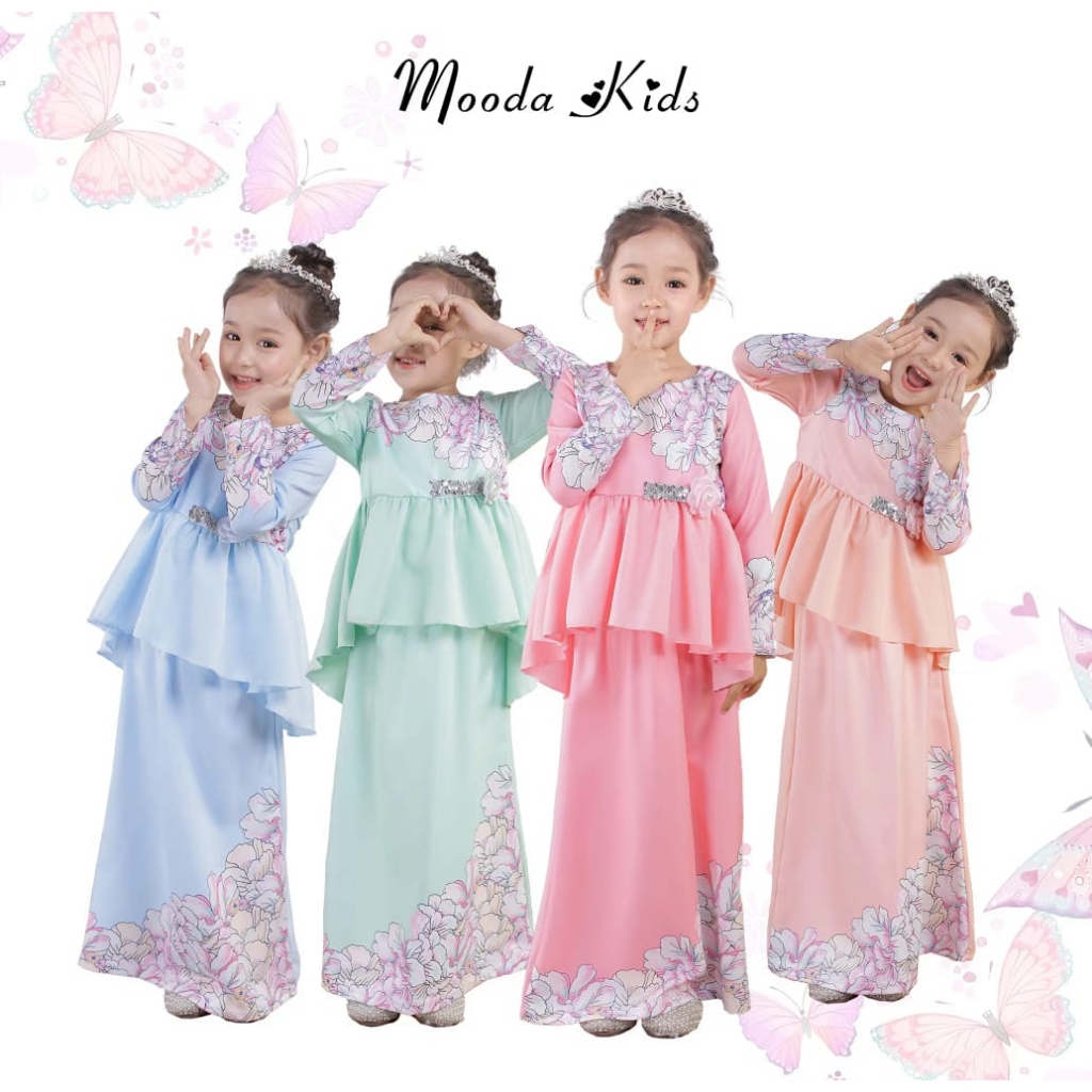 Baju Kurung Budak Perempuan ,Baju Raya Budak MOODA KIDS RAYA BAJU ...