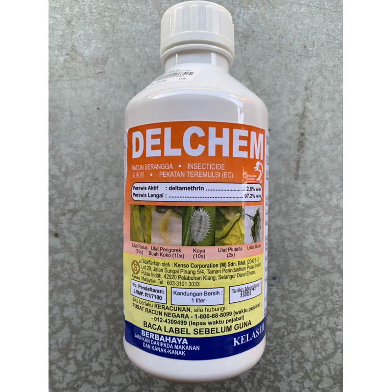 DELCHEM KENSO 1 LITER / Decis Deltamethrin Racun Serangga / Ulat Ratus ...