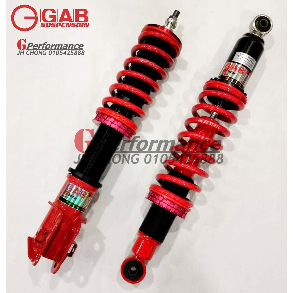 Perodua Viva 2007-2014 - GAB HE Series Adjustable Suspension / Coilover ...