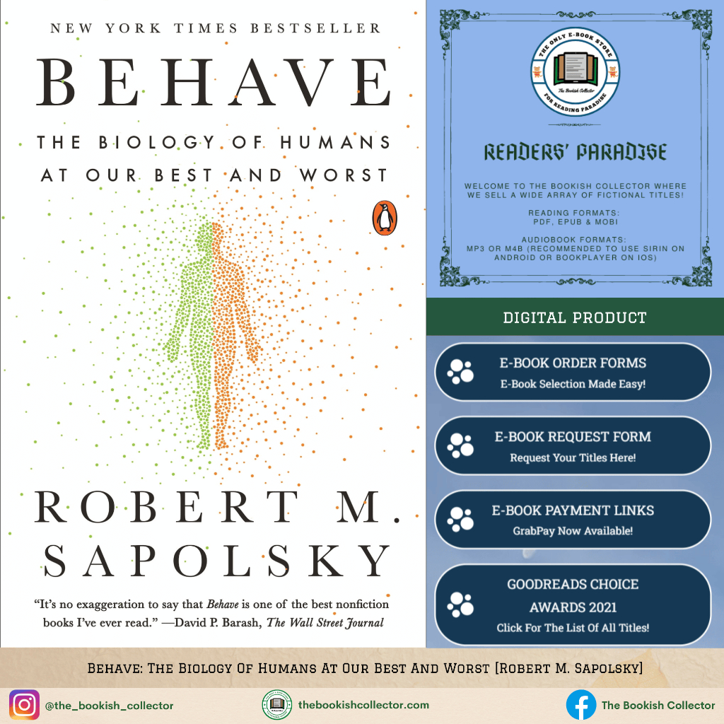 Behave: The Biology Of Humans At Our Best And Worst [Robert M. Sapolsky ...