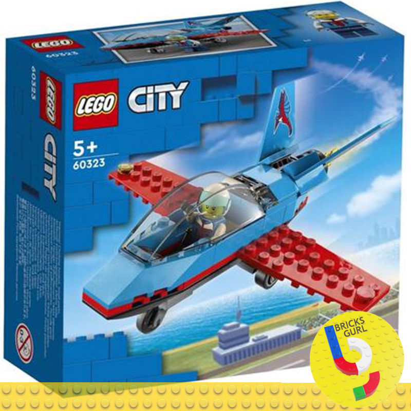 LEGO 60323 City Stunt Plane | Shopee Malaysia