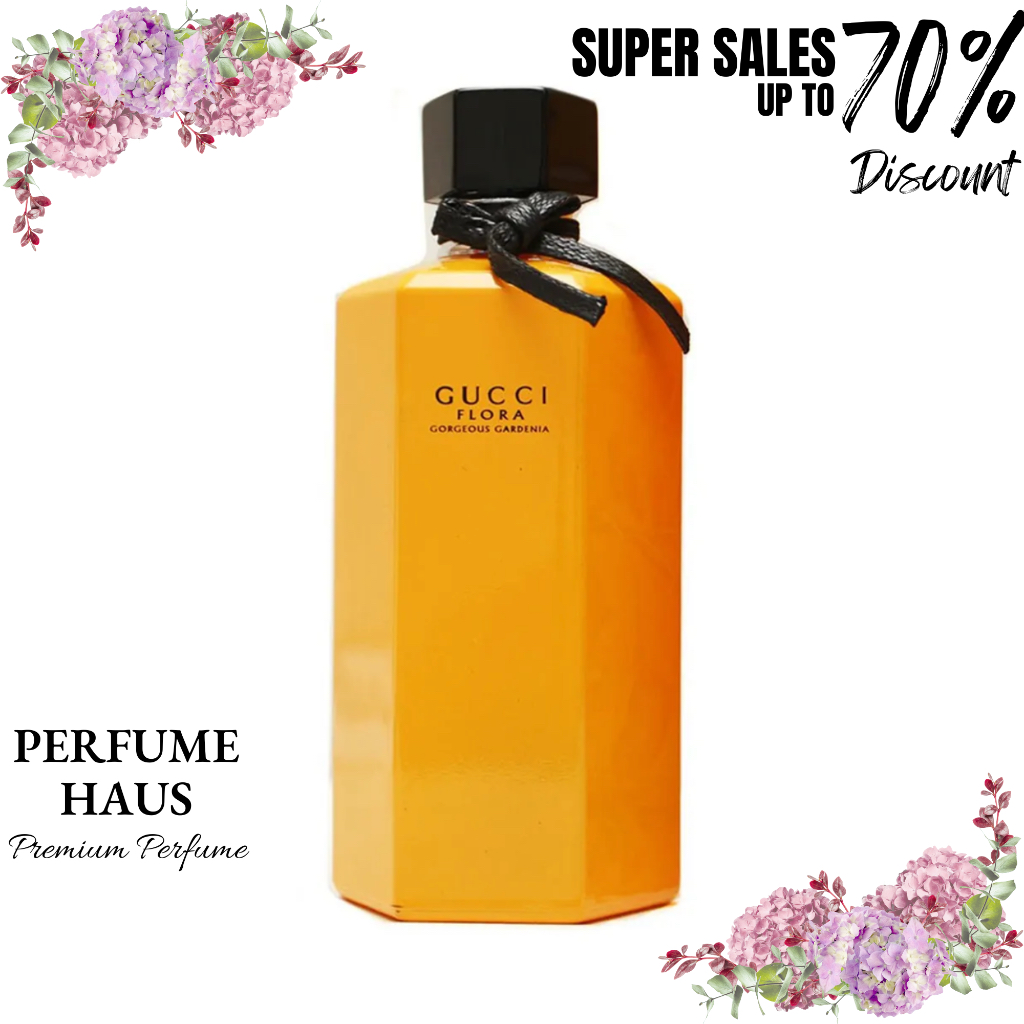 [100ml] Gucci Flora Gorgeous Gardenia Limited Edition Yellow EDT ...