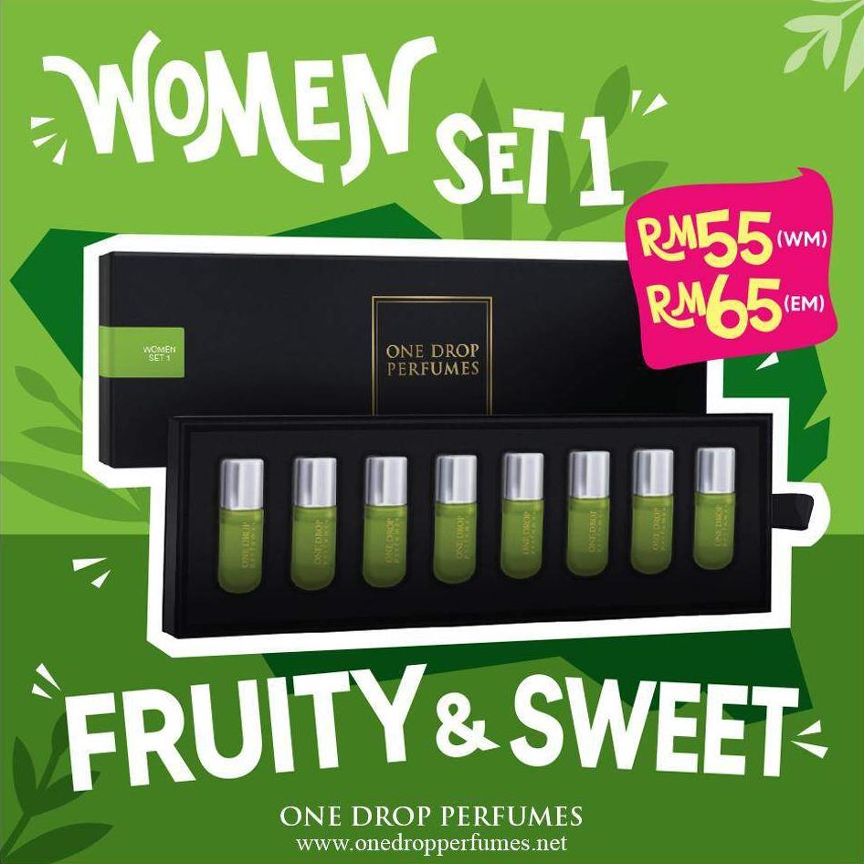 💚ONE DROP PERFUME💚 - WOMEN SET 1 | Shopee Malaysia