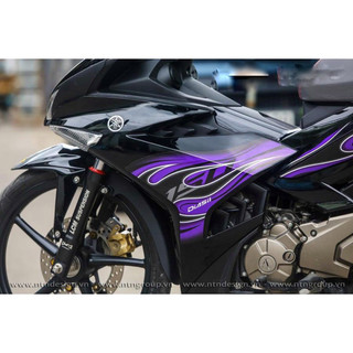 COVERSET HITAM KILAT Y15 V1 V2 API | Shopee Malaysia