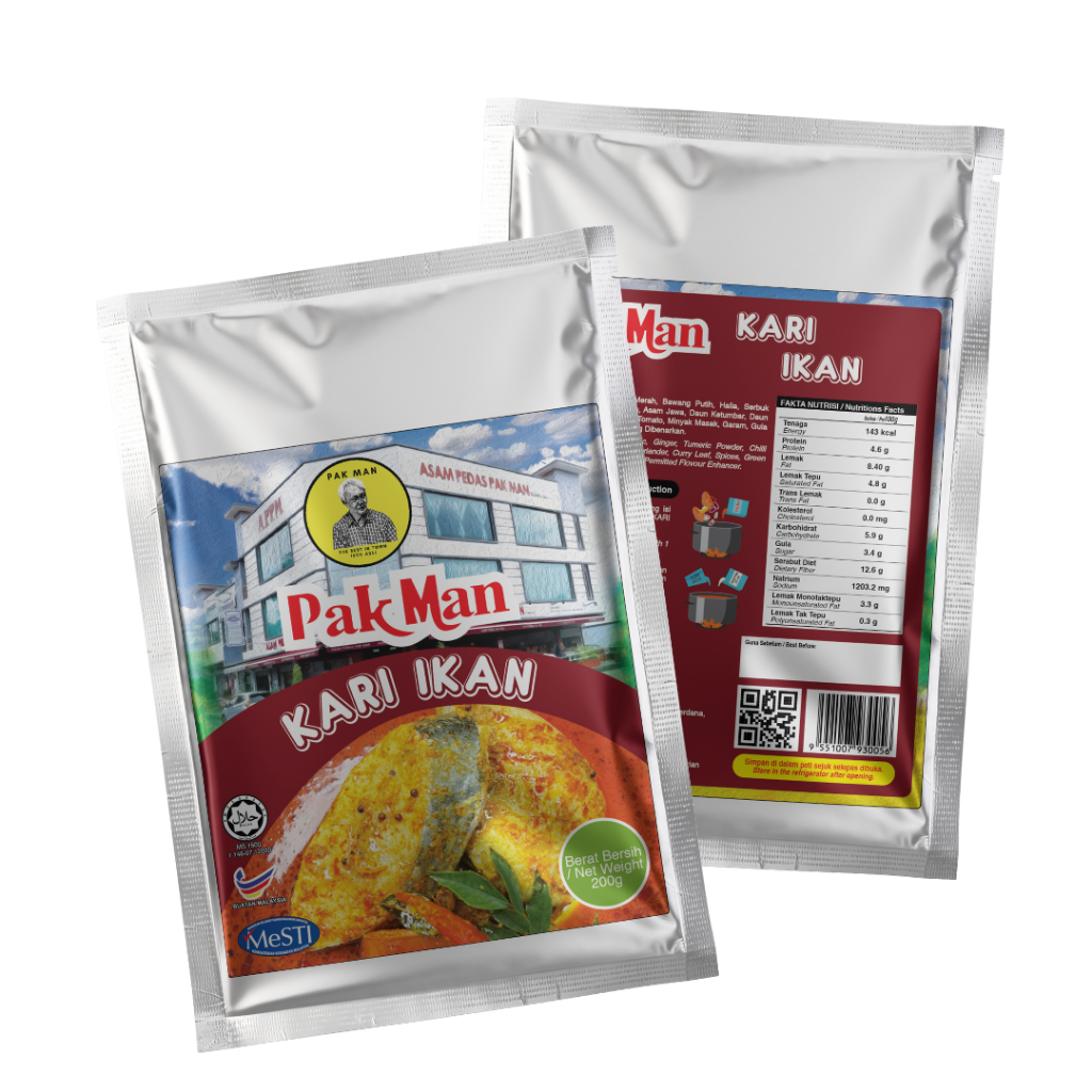 Pes Kari Ikan Pak Man | Shopee Malaysia